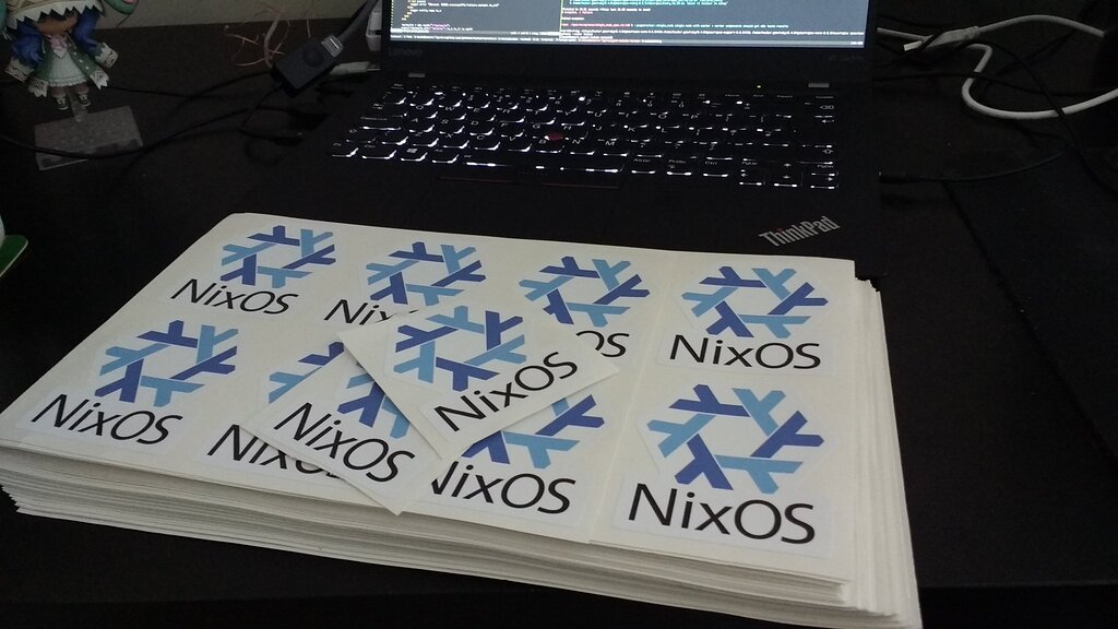 NixOS stickers for 35c3 and FOSDEM - NixOS Discourse