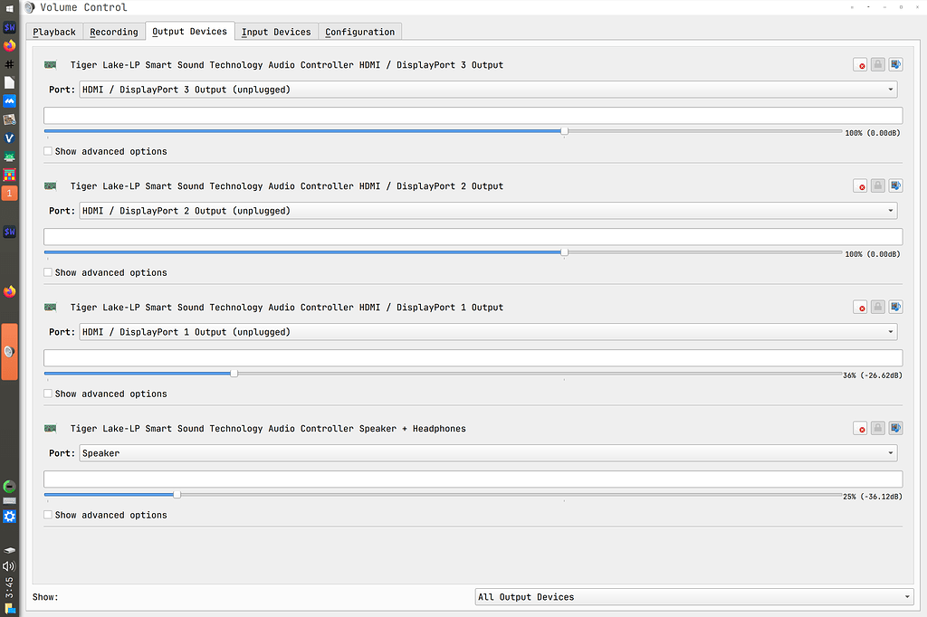 Pavucontrol cannot change correct output device - Help - NixOS Discourse