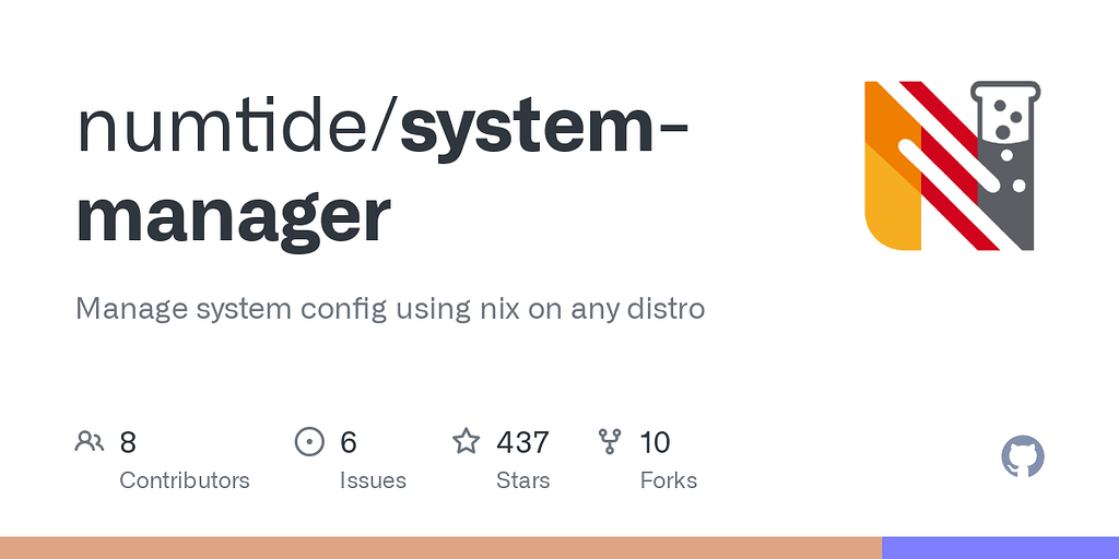 GitHub - numtide/system-manager: Manage system config using nix on any ...