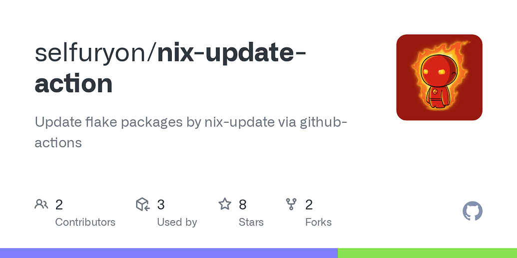 GitHub action to updates packages defined in a flake using nix-update ...