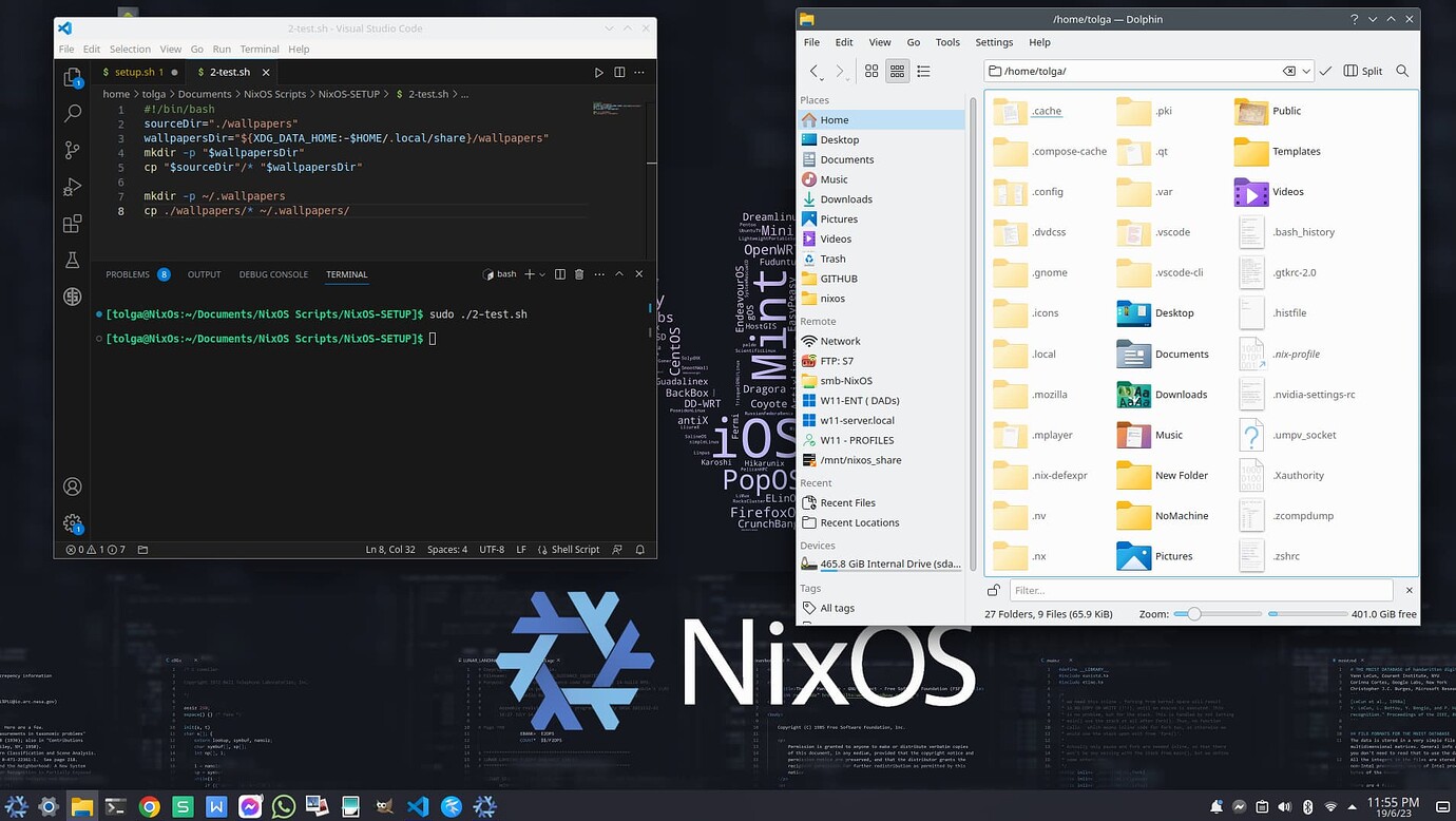 Add custom wallpapers via scrpt - Help - NixOS Discourse