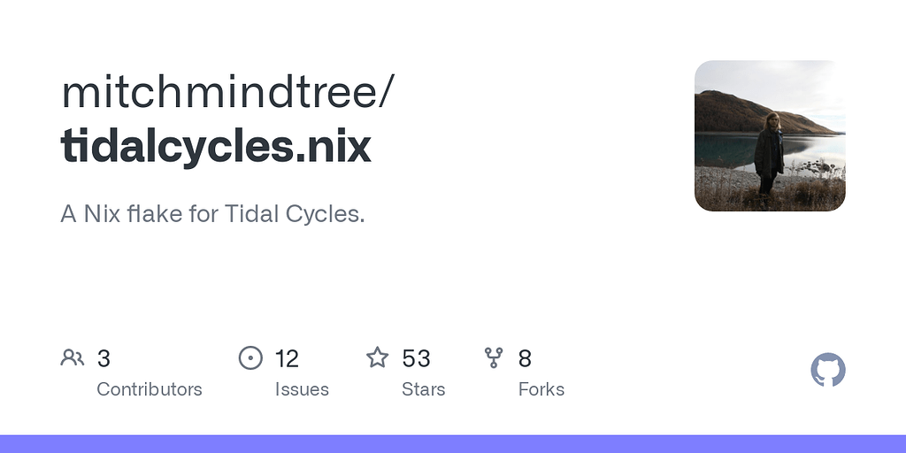 A Nix flake for Tidal Cycles - Links - NixOS Discourse