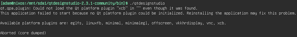 Run Qt Design Studio on NixOS - Help - NixOS Discourse