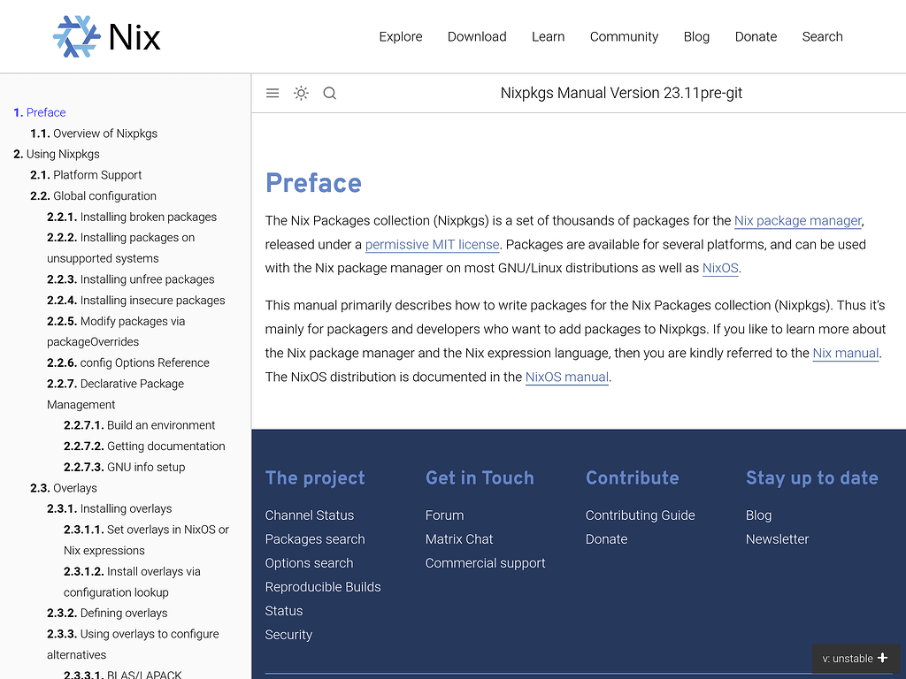 Nixpkgs and NixOS manual enchancmenets userscript - Documentation - NixOS Discourse