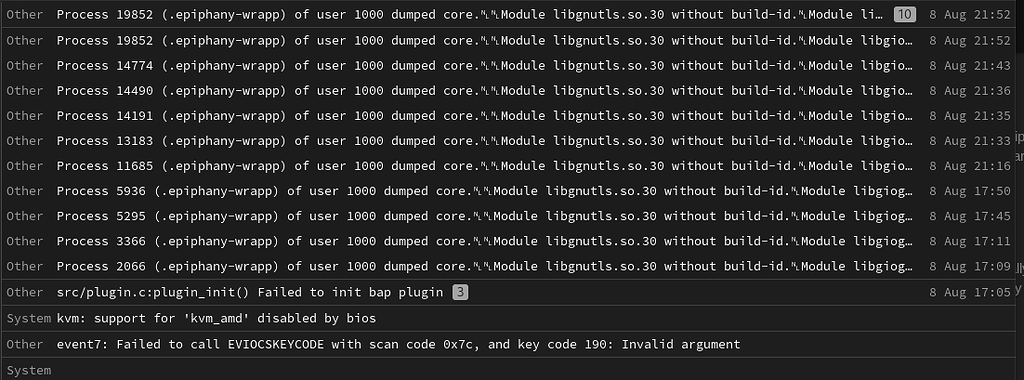 Epiphany appears broken on unstable - Help - NixOS Discourse