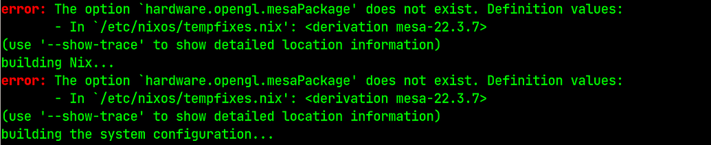 Laptop hangs at "Started Session c1 of User gdm." - Help - NixOS Discourse