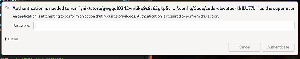 How to set gui for polkit - Help - NixOS Discourse