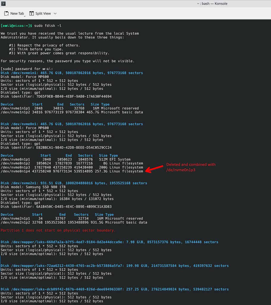 After combining partitions, NixOS doesn't boot - Help - NixOS Discourse