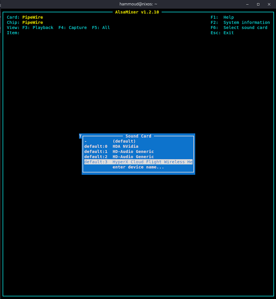 Pipewire enabled, sound devices are no longer recognized - Help - NixOS Discourse