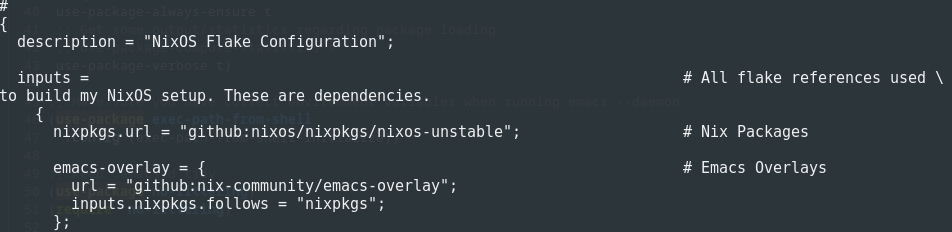 Configuring Emacs Overlay correctly through Nix Flakes - Help - NixOS ... Configuring Emacs Overlay correctly through Nix Flakes - Help - NixOS ...