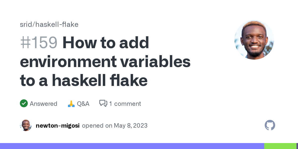 Set Environment Variables For Nix Build Help Nixos Discourse 