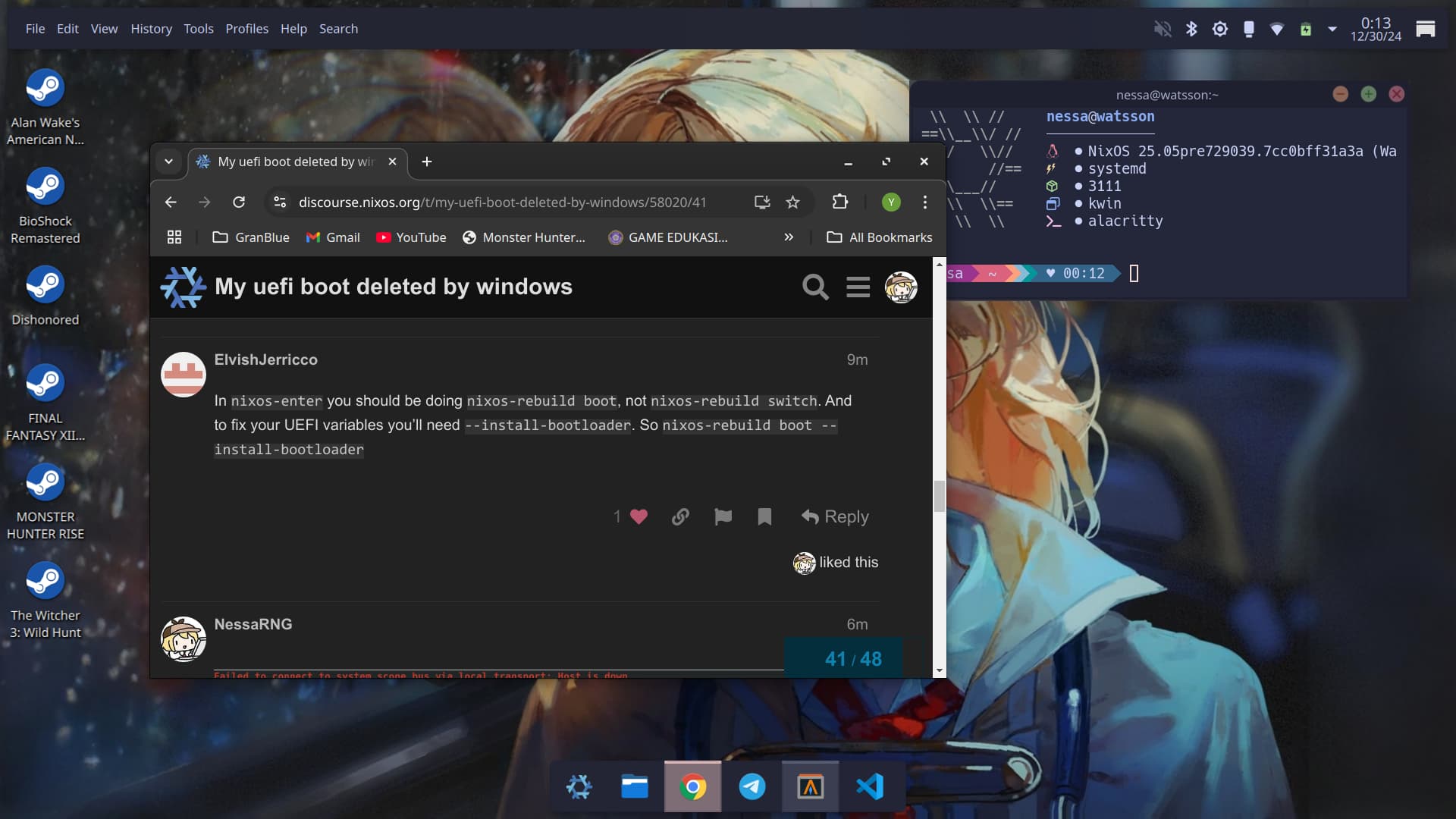 My uefi boot deleted by windows - Page 3 - Help - NixOS Discourse