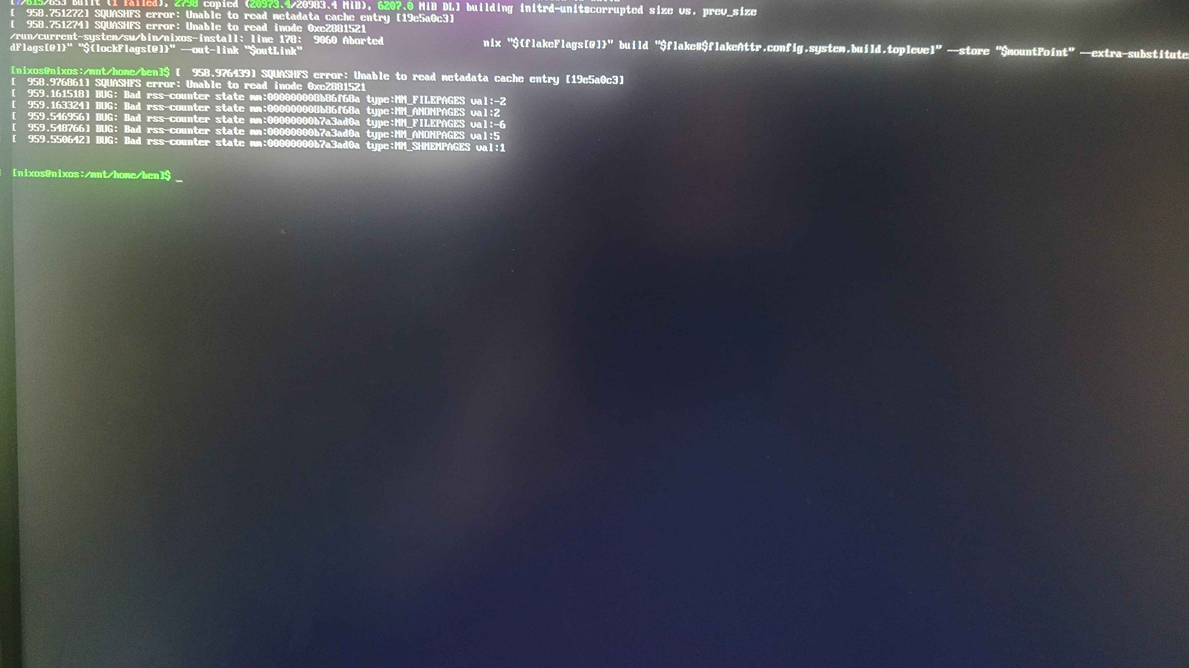 Nix corrupted even after multiple reinstalls - Help - NixOS Discourse